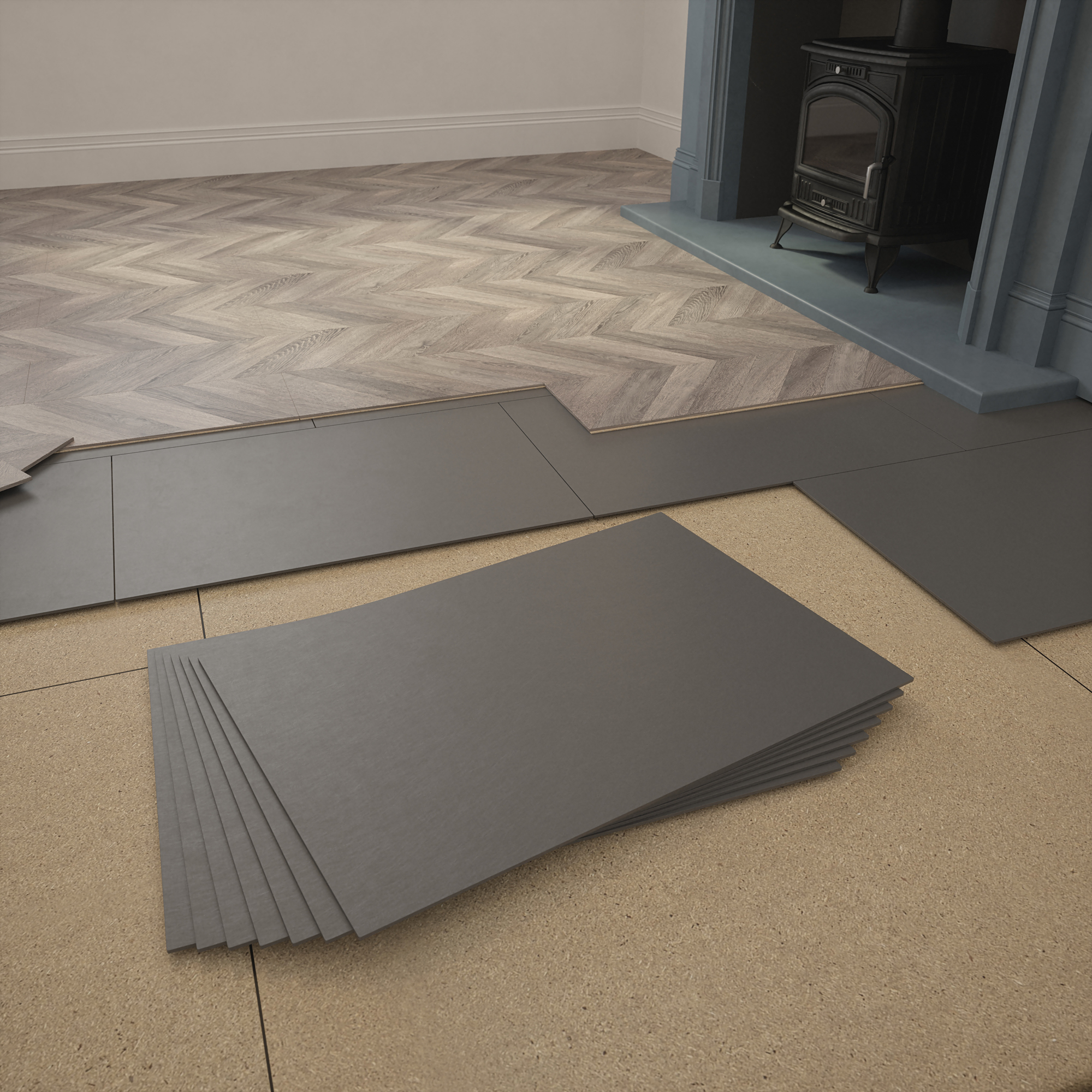 5mm Premium Underlay Board 9.76m2 for Laminate, Engineered and Solid ...